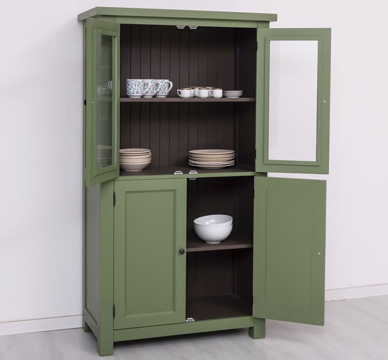 Elemento cucina dispensa colonna doppia 4 ante in legno - LM-PS528